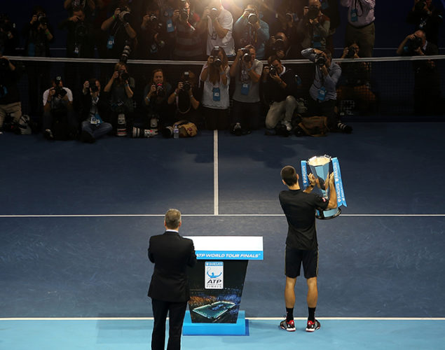 Official Nitto ATP Finals Trophy Supplier - Thomas Lyte