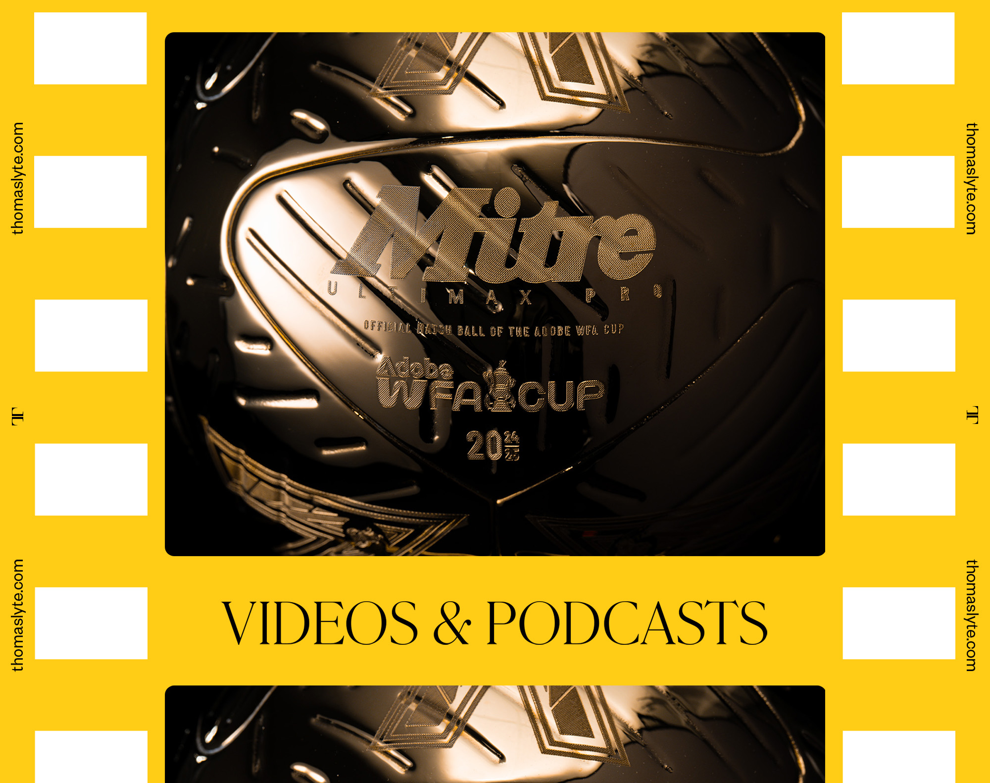 Behind the Scenes: The Mitre Golden Ball - FA Cup - Thomas Lyte